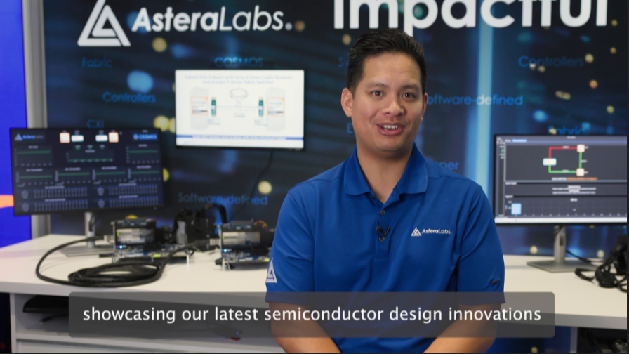 PCIe 6 Demo Featuring Aries 6 Smart Cable Modules - ASTERA LABS, INC.